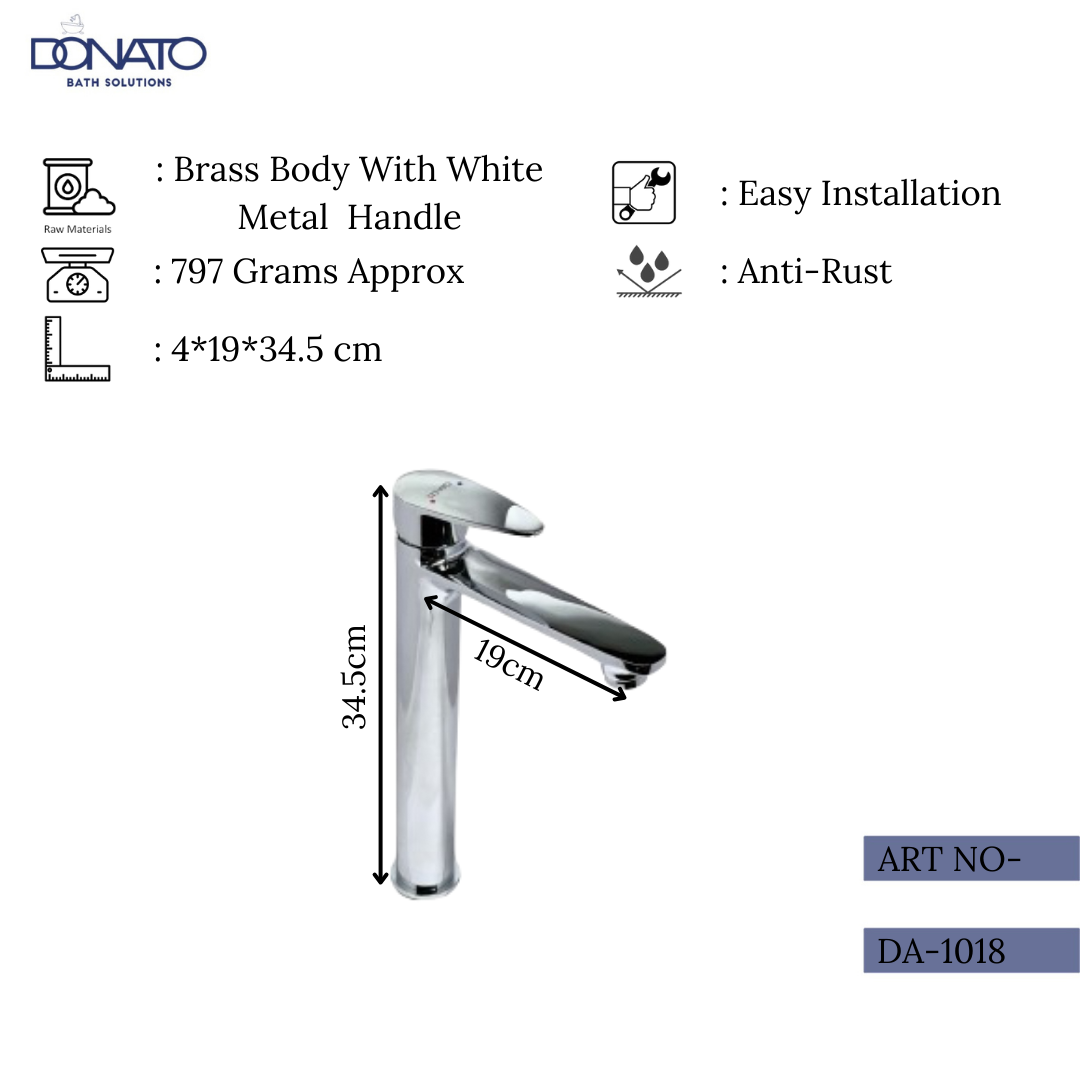 Donato Extended Single Lever Basin Mixer Dessert: Elegant & Functional ...
